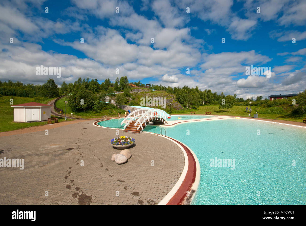 Sweden outdoor swimming pool hi-res stock photography and images - Alamy