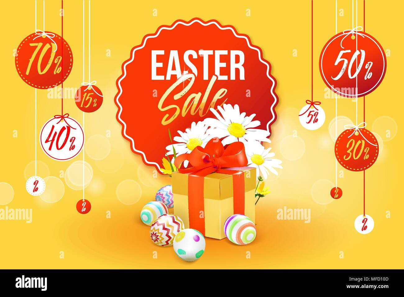 Easter sale banner Stock Vector Image & Art - Alamy
