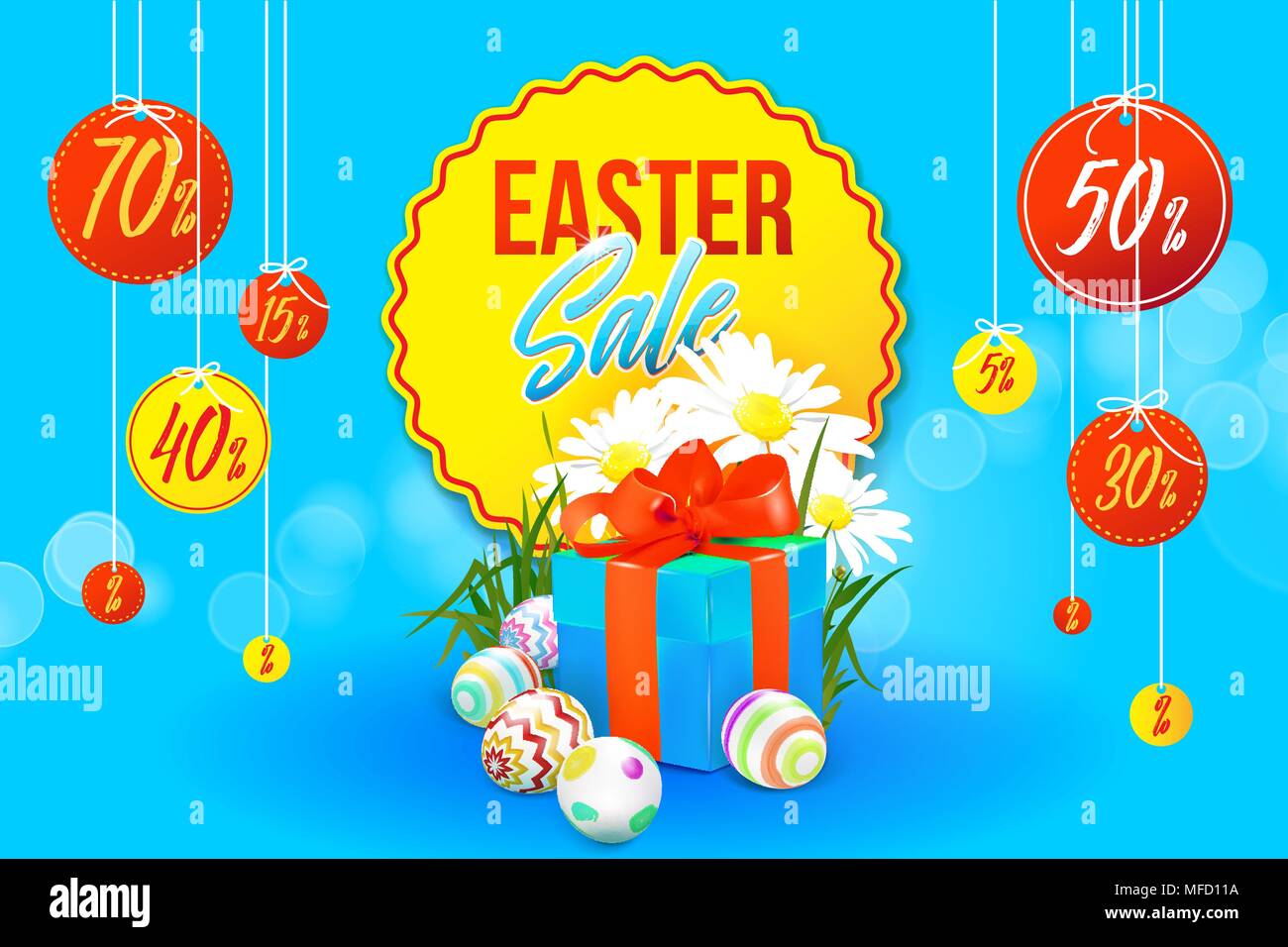 Easter sale banner Stock Vector Image & Art - Alamy
