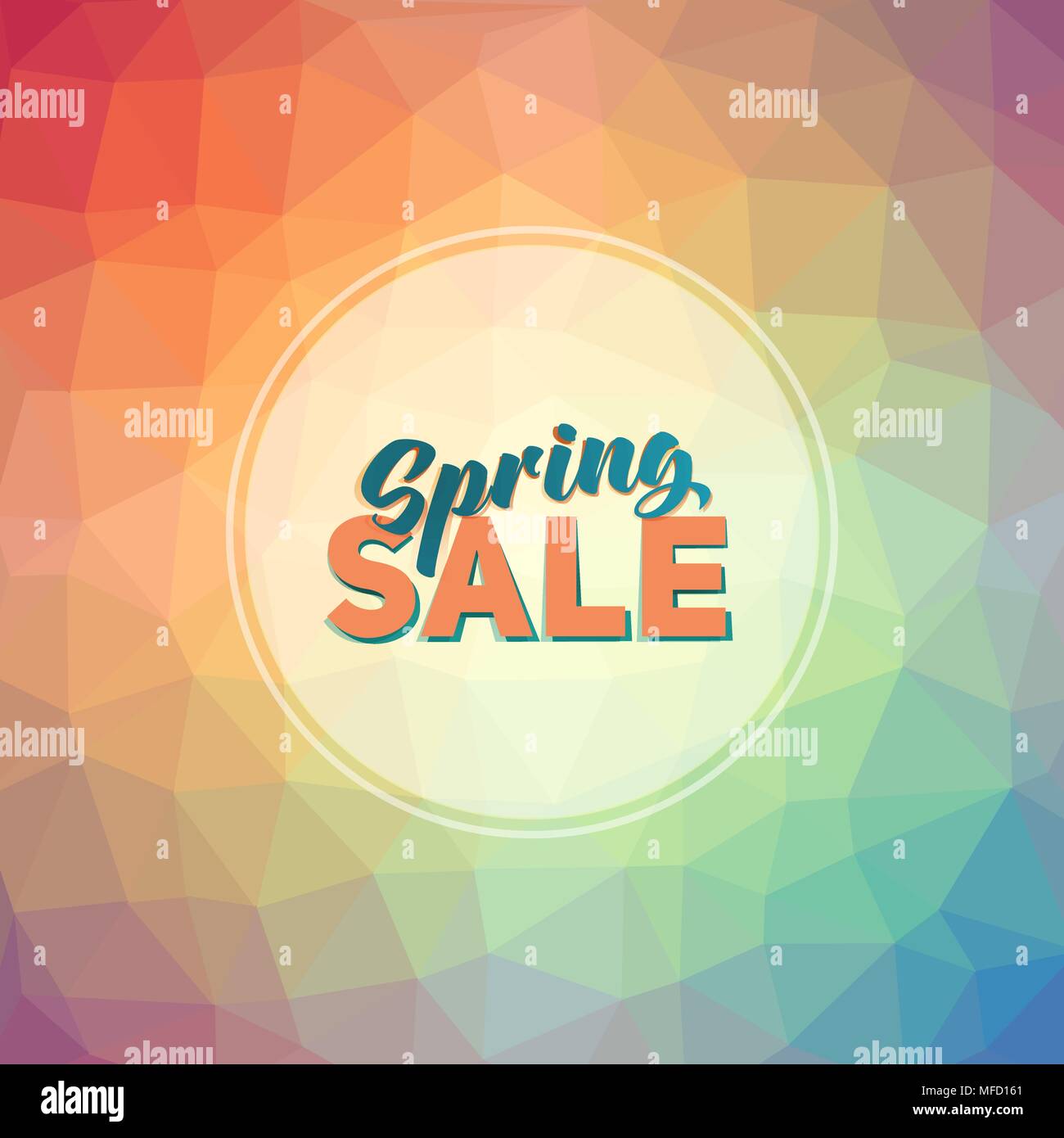 Spring sale tag Stock Vector Image & Art - Alamy