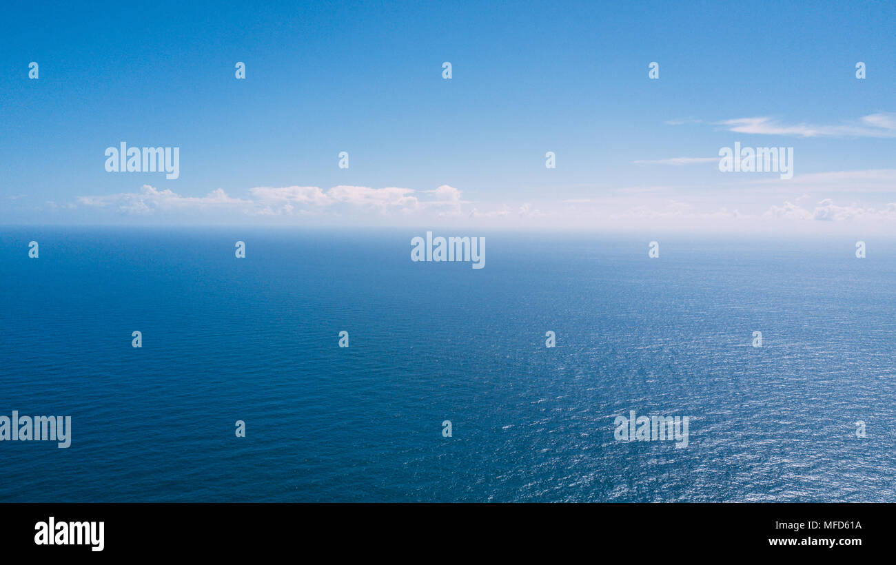 Aerial view of sea ocean water texture background Stock Photo - Alamy