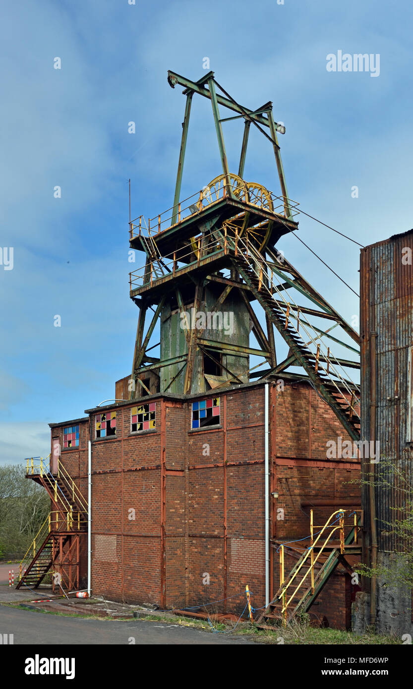 Florence Mine Buildings. Egremont, Cumbria, England, United Kingdom ...