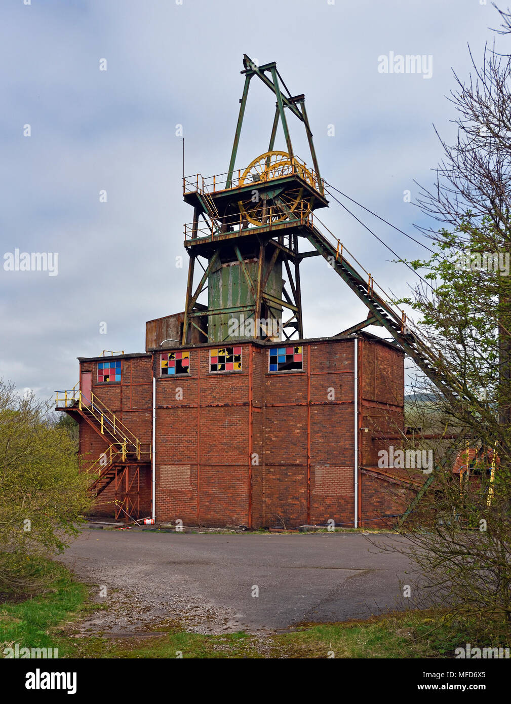 Florence Mine Buildings. Egremont, Cumbria, England, United Kingdom ...