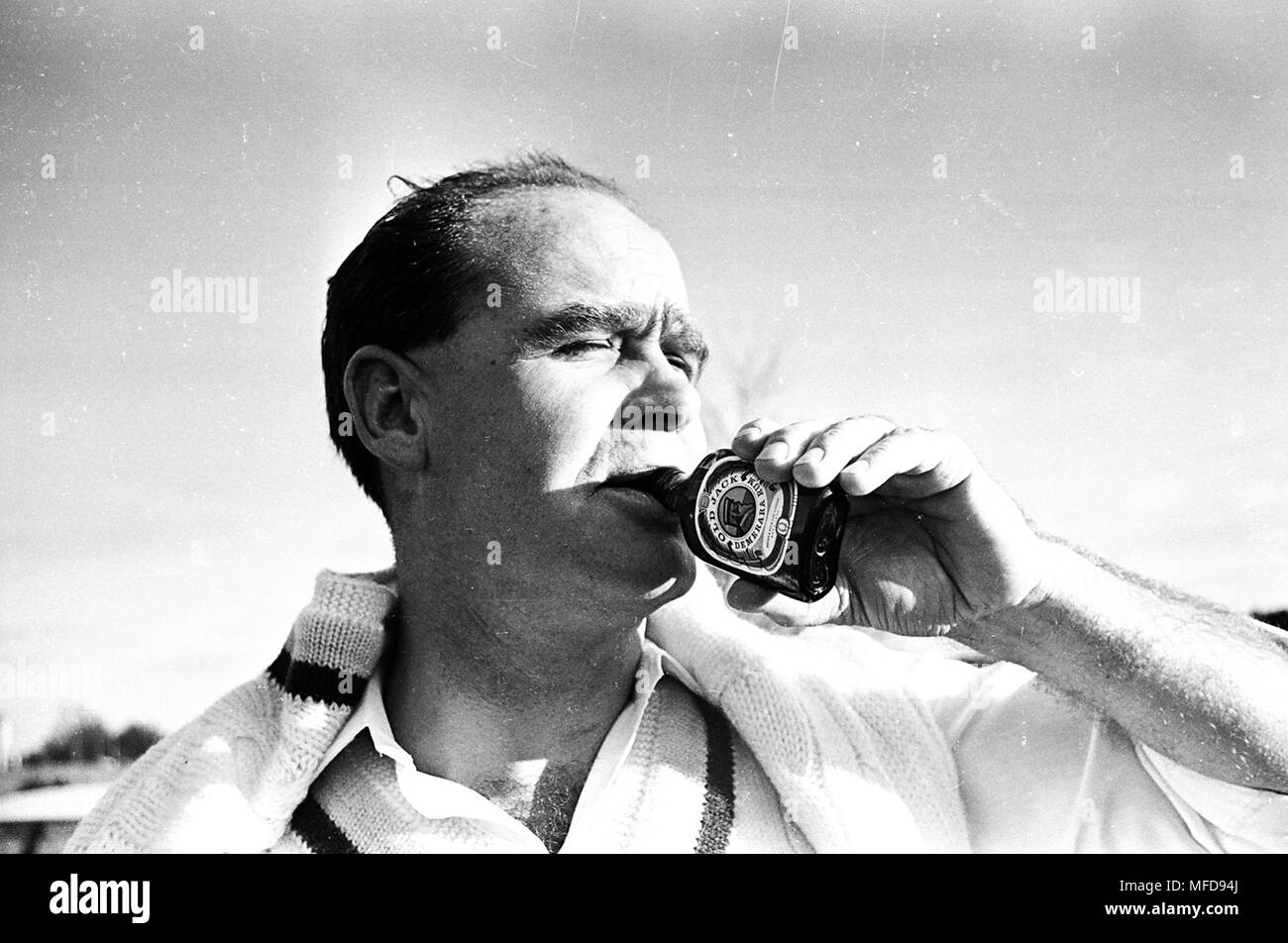 Brian Close Yorkshire cricket 1967 Stock Photo - Alamy