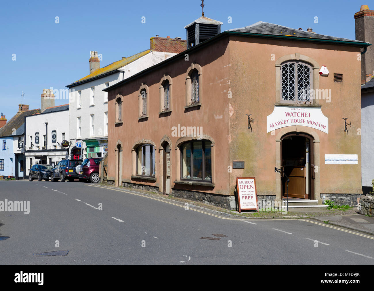 The watchet market house museum hi-res stock photography and images - Alamy