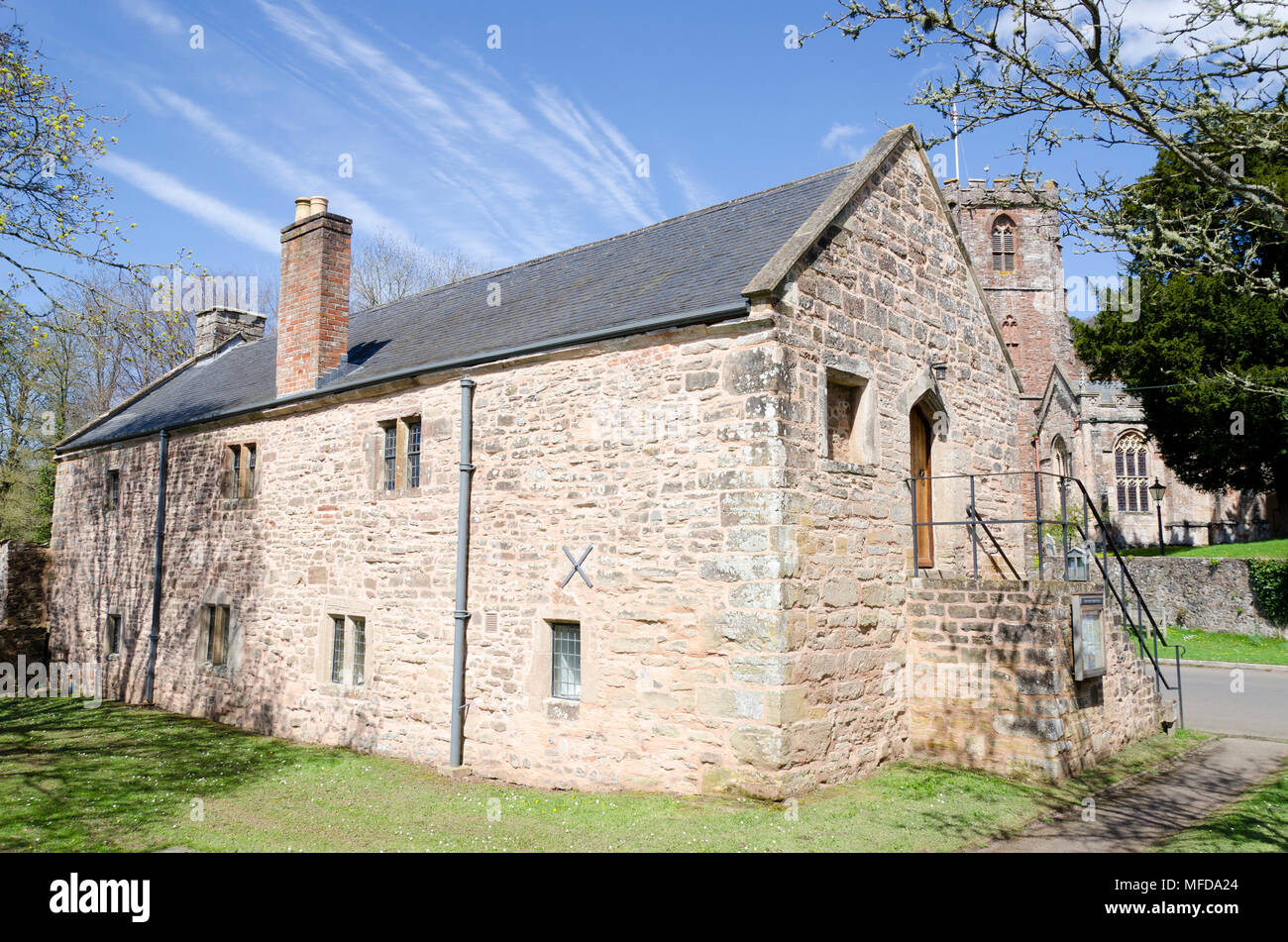 Church House, Crowcombe, Somerset Stock Photo - Alamy