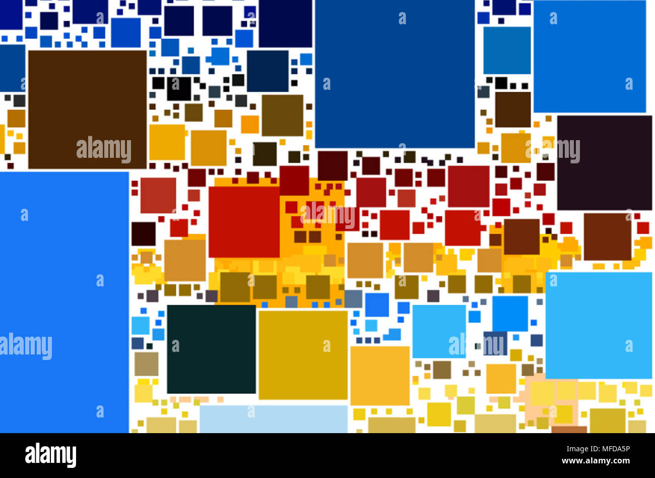 Abstract arrangement of textured squares hi-res stock photography and ...