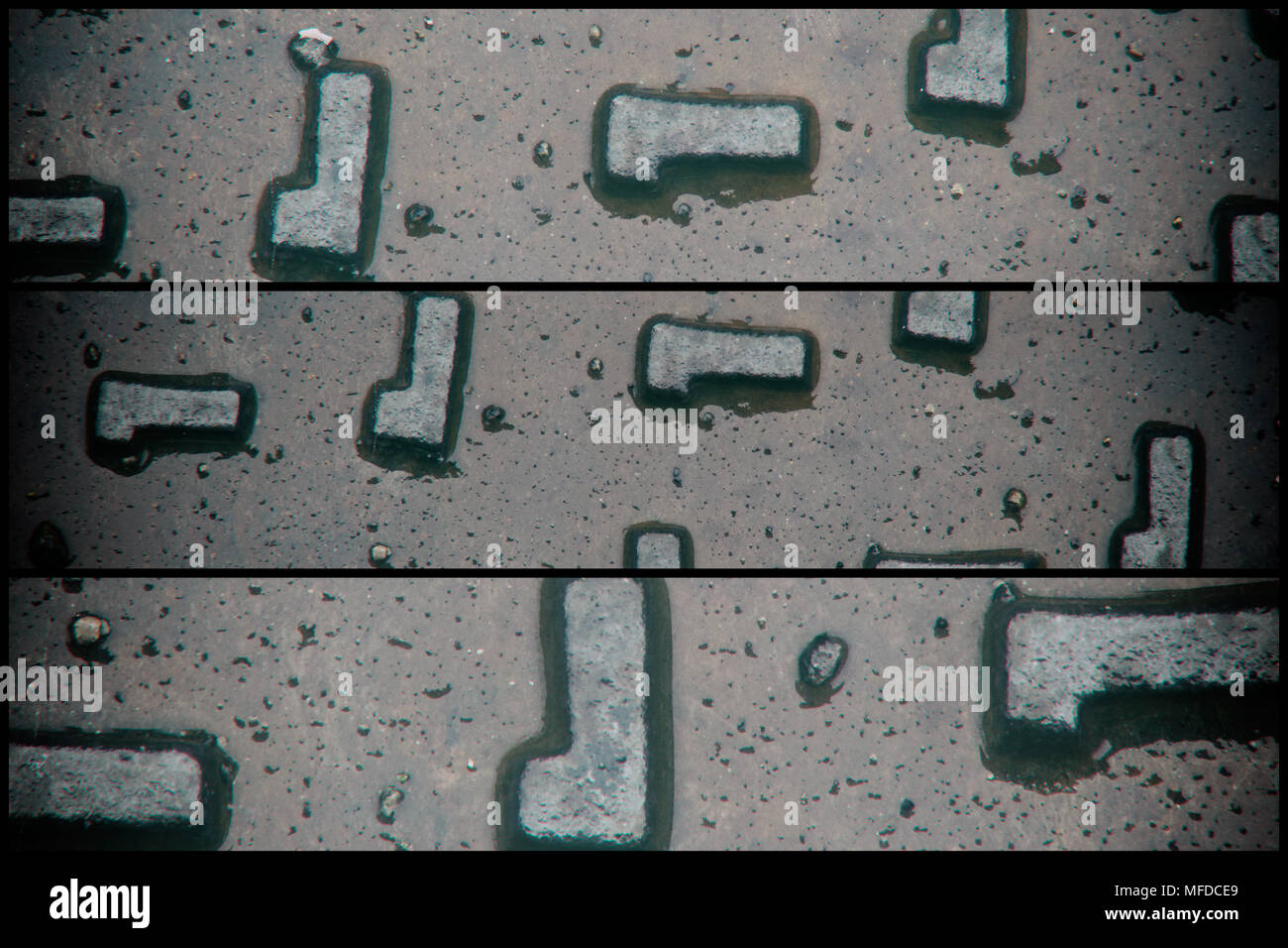 Wet Iron Background, rusty texture, cracked surface Stock Photo - Alamy