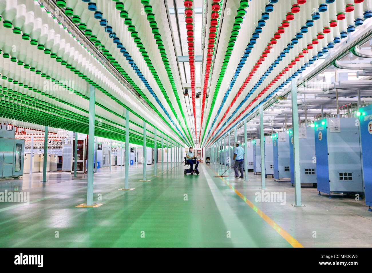 Nanton, Nanton, China. 25th Apr, 2018. Nantong, CHINA-25th April 2018 ...