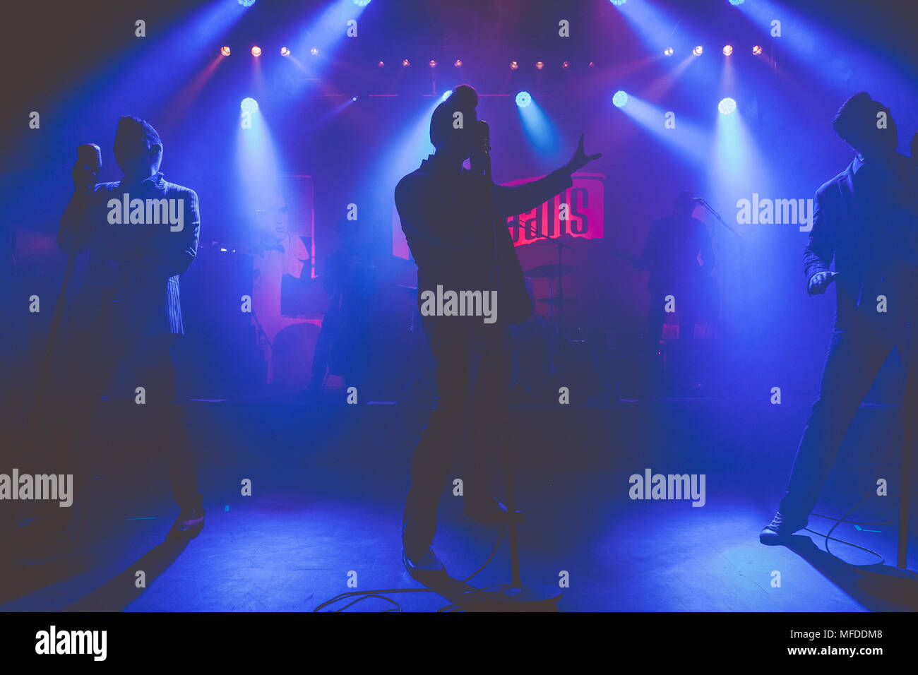 Switzerland, Bern - April 24, 2018. The German rock and roll band The ...