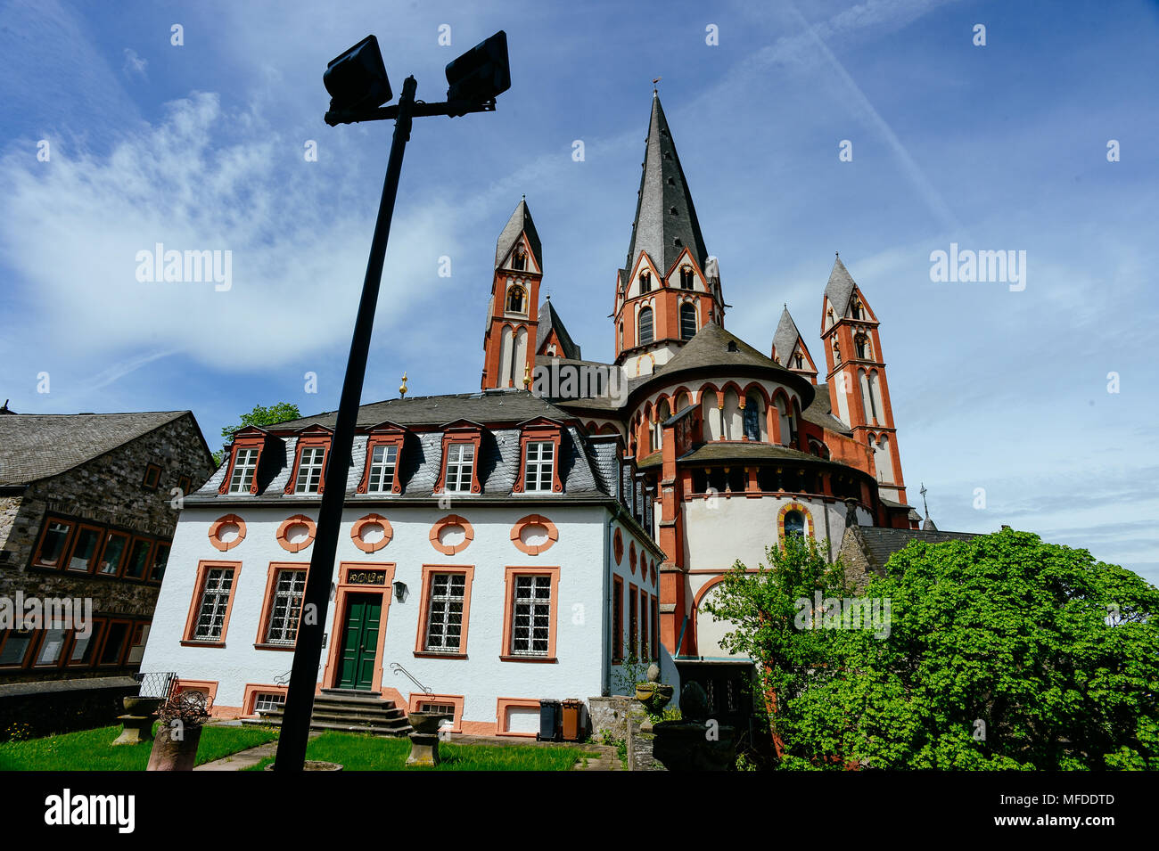 Limburg An Der Lahn, Germany. 24th Apr, 2018. Limburg Castle, taken on ...