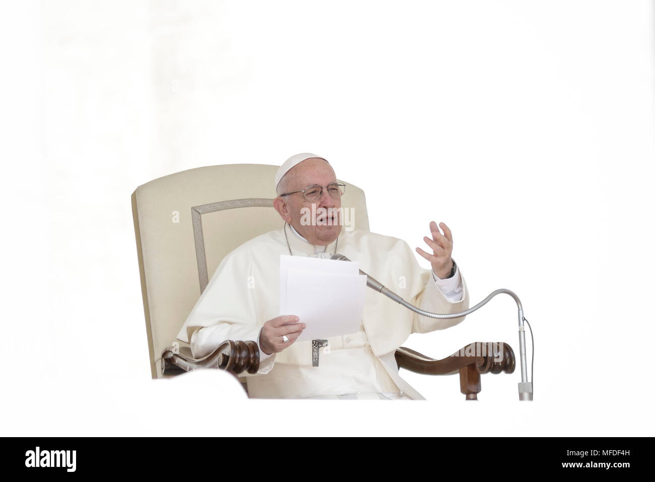His holiness pope francis Cut Out Stock Images & Pictures - Alamy