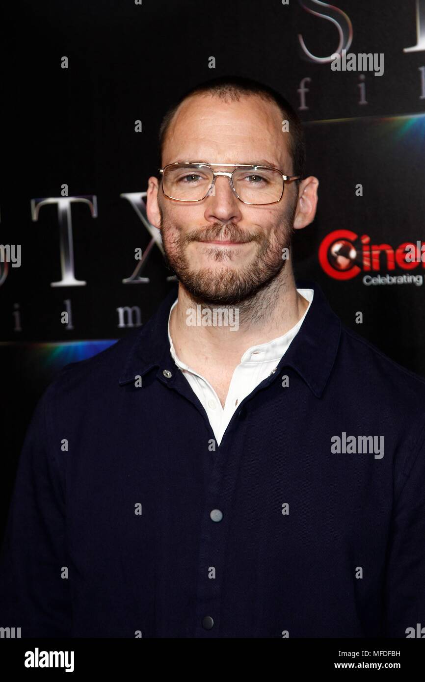 Las Vegas, NV, USA. 24th Apr, 2018. Sam Claflin in attendance for STX ...