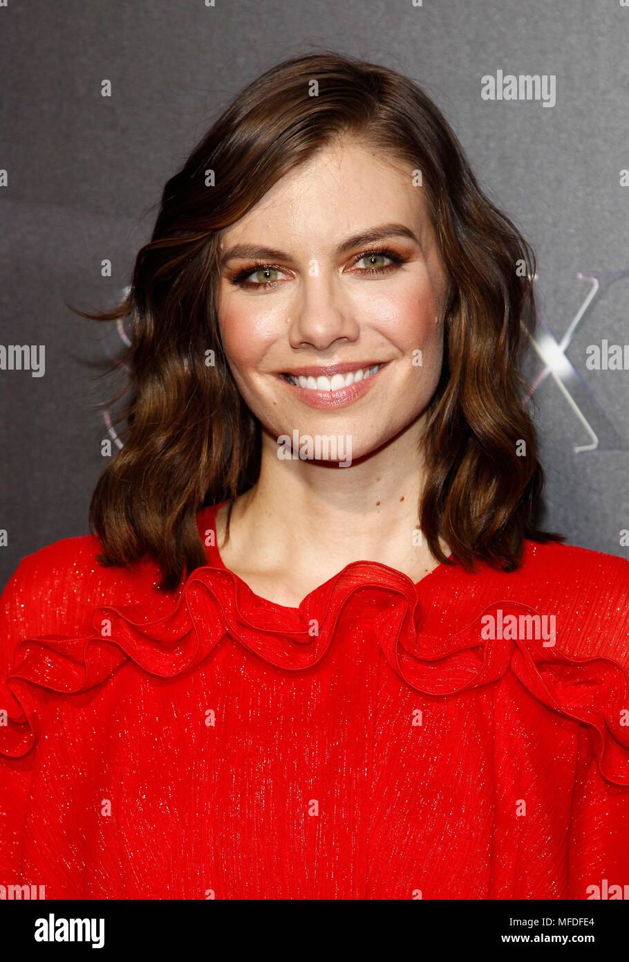 Las Vegas, NV, USA. 24th Apr, 2018. Lauren Cohan in attendance for STX ...