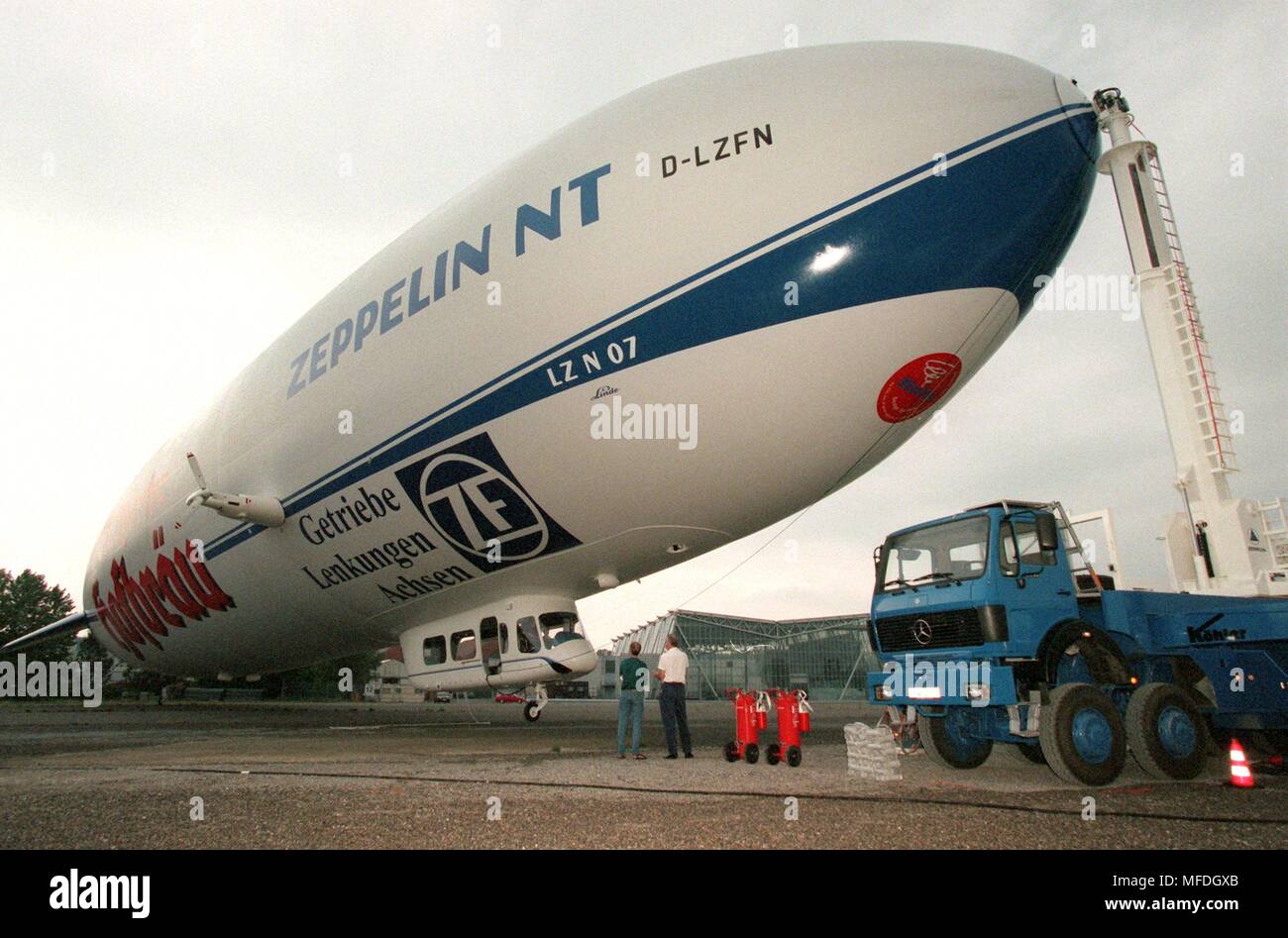 "Roll out" for the new Zeppelin in Friedrichshafen: after it has been ...