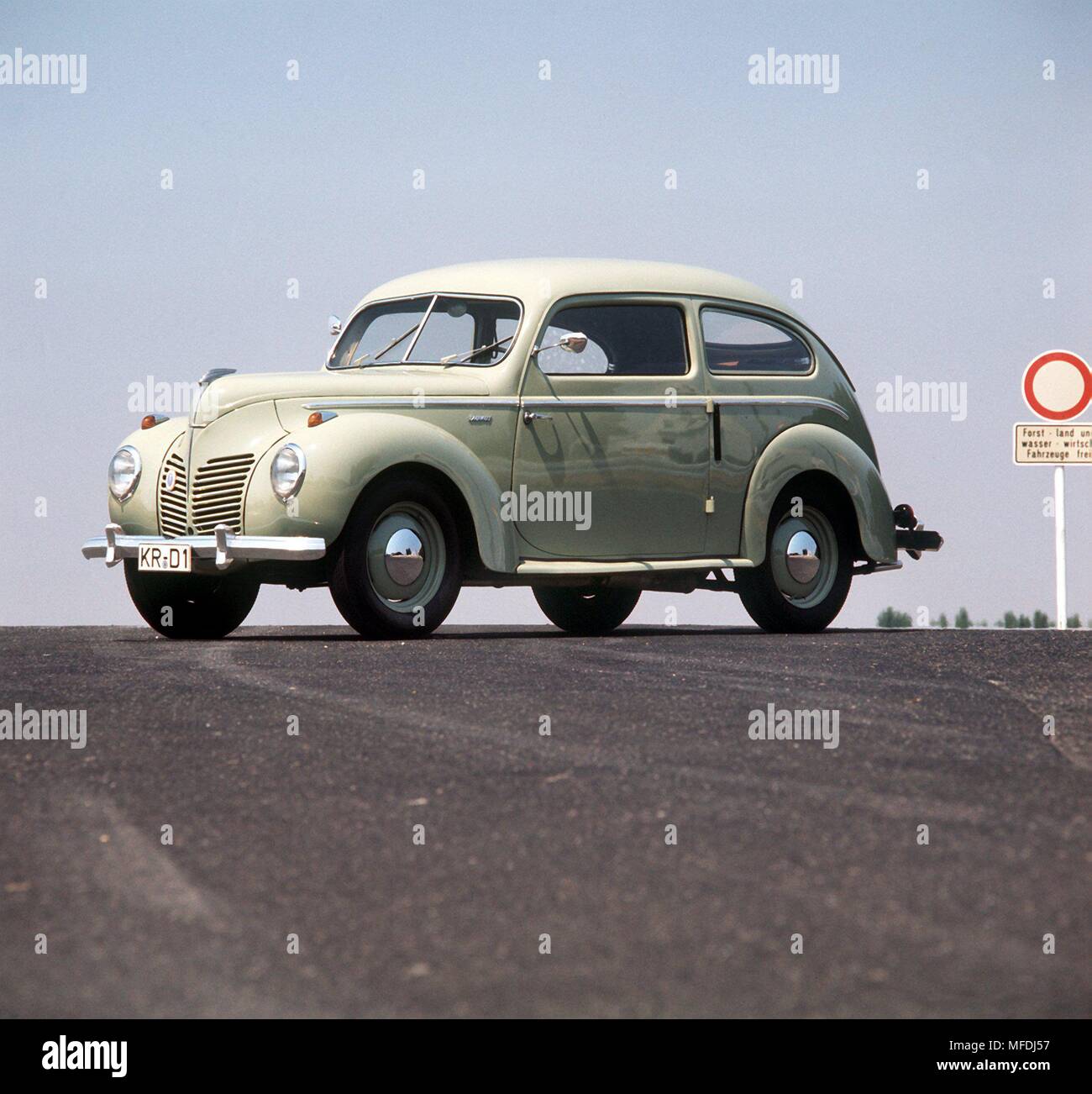A Ford Taunus of the Ford Works in Koln from 1939. This car type was ...
