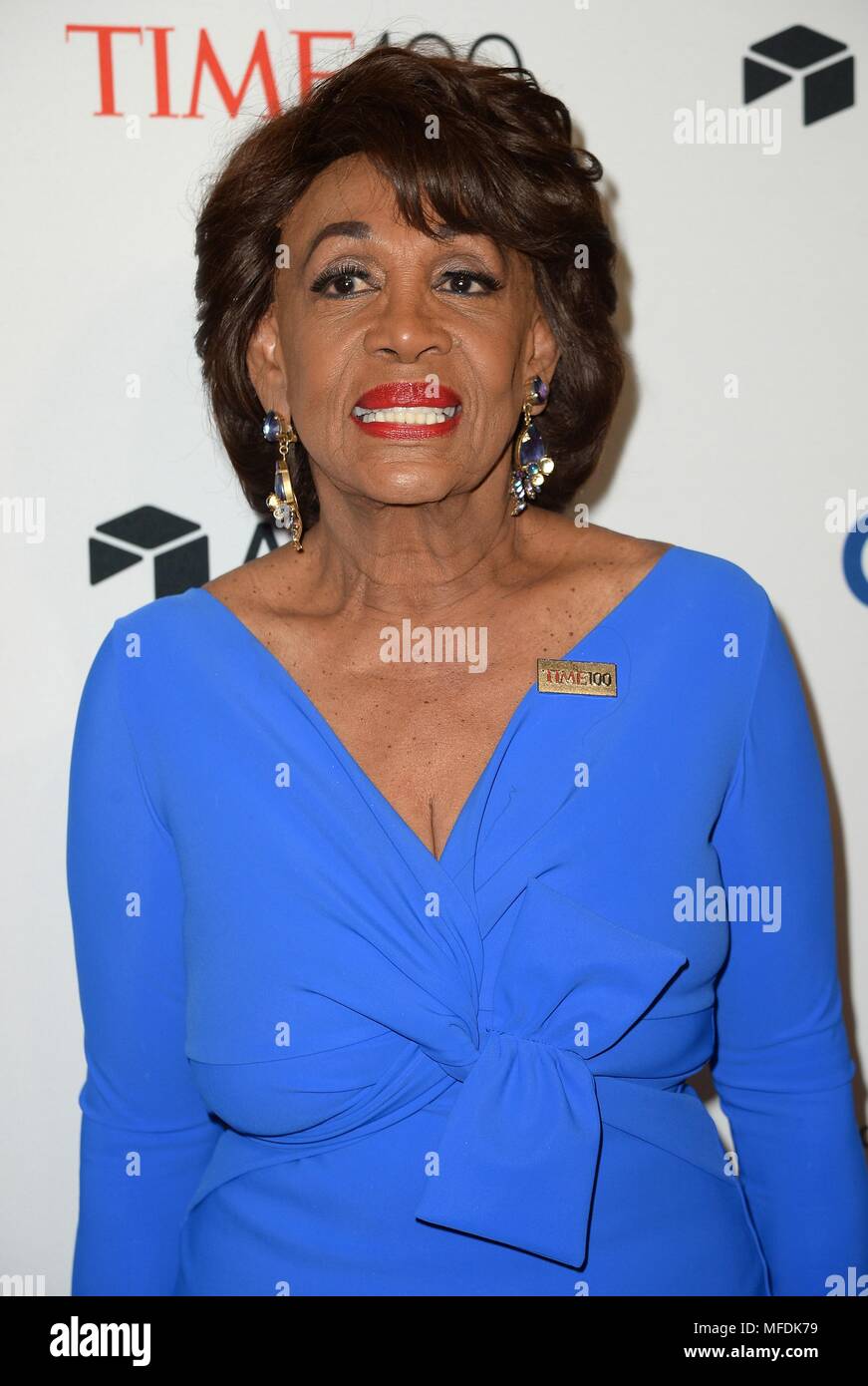 Maxine Waters at arrivals for TIME 100 Gala, Jazz at Lincoln Center's ...