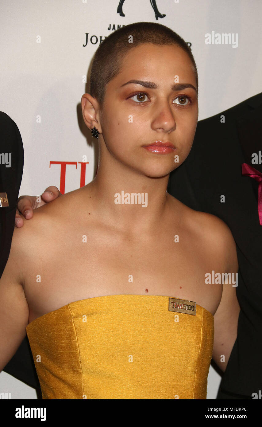 New York City, New York, USA. 24th Apr, 2018. Activist, and Parkland ...
