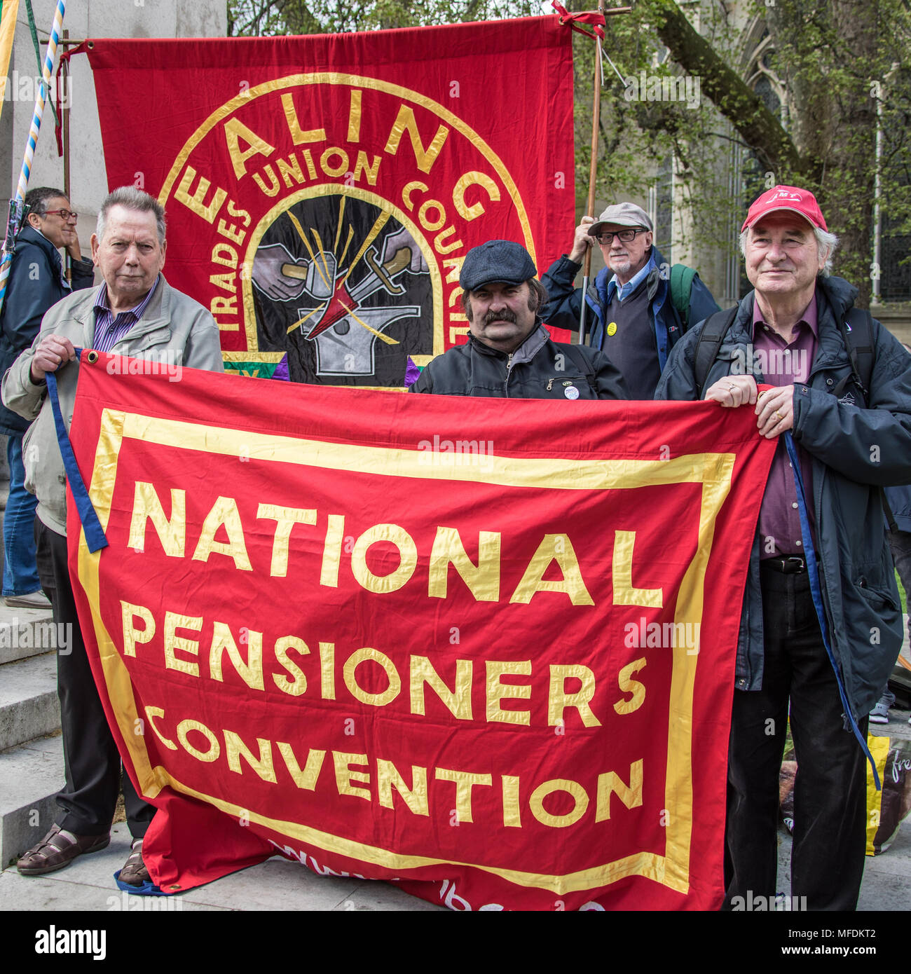 Old trades union banners hi-res stock photography and images - Alamy