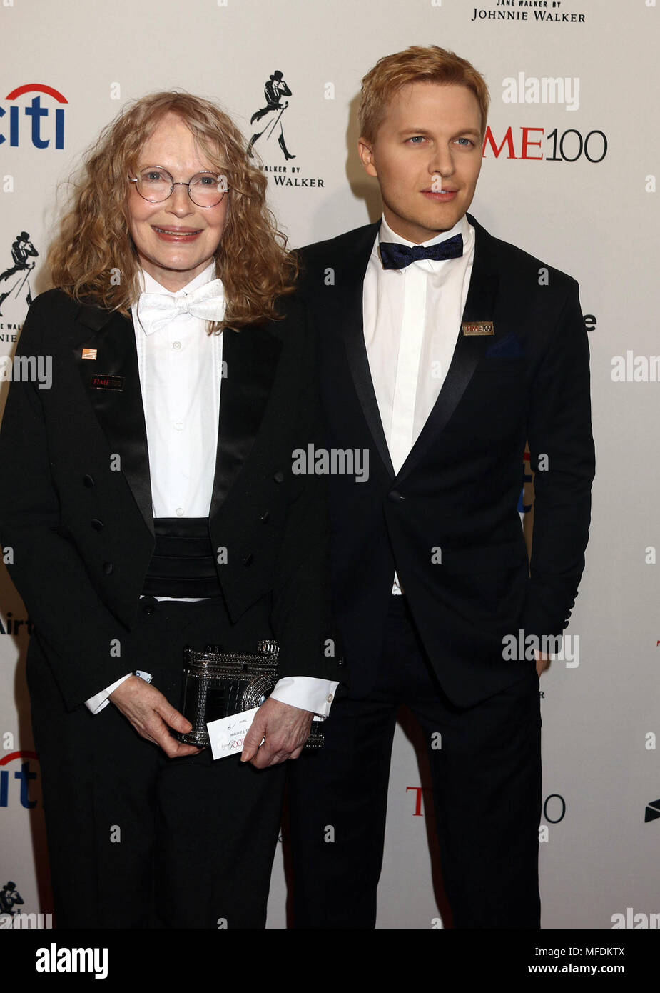 New York City, New York, USA. 24th Apr, 2018. Actress MIA FARROW and ...