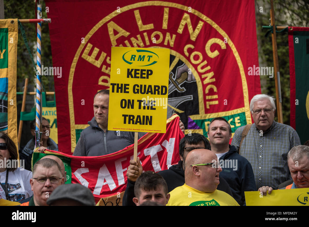 Keep the guard on the train hi-res stock photography and images - Alamy