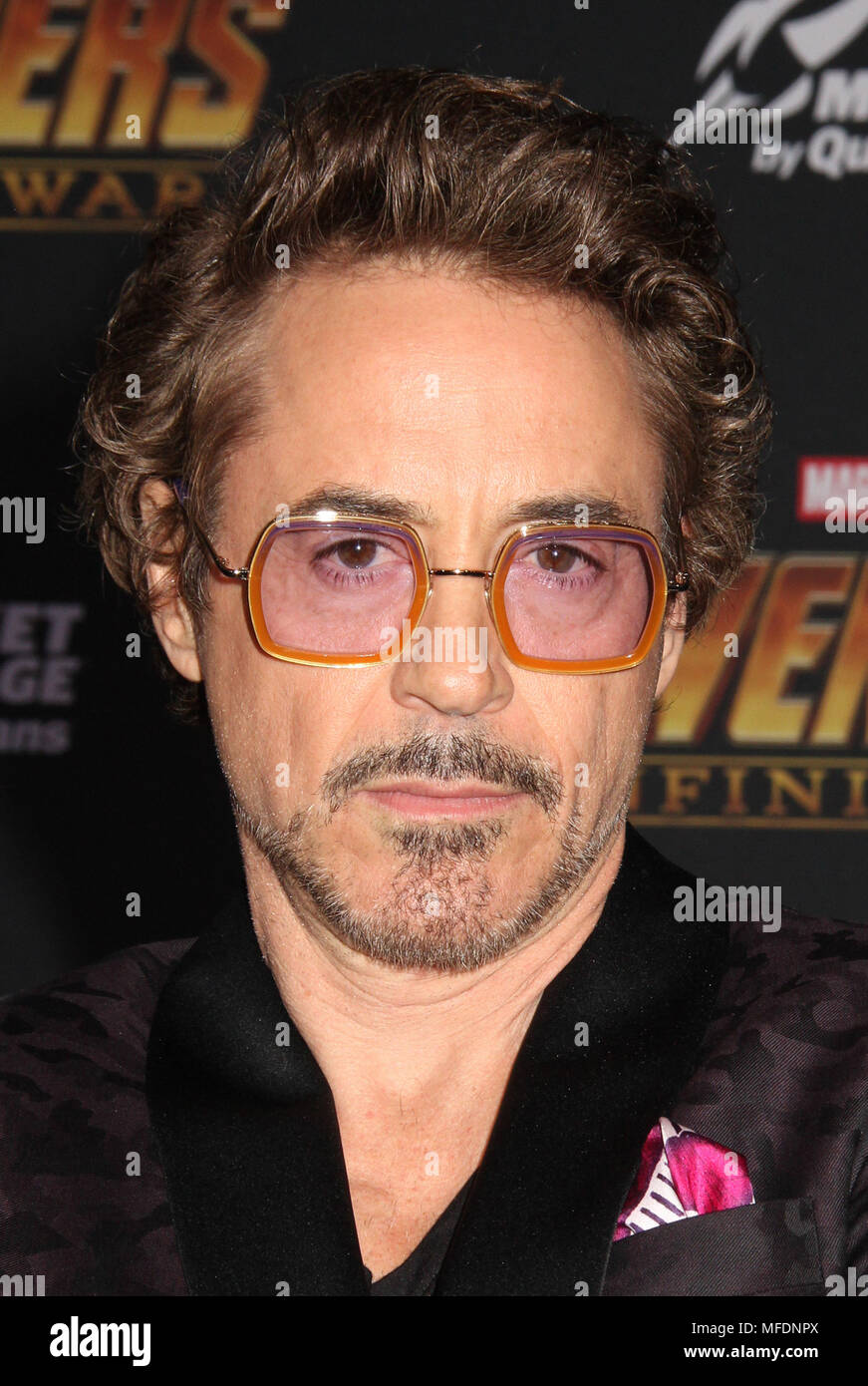 Robert Downey Jr. 04/23/2018 The World Premiere of "Avengers: Infinity ...