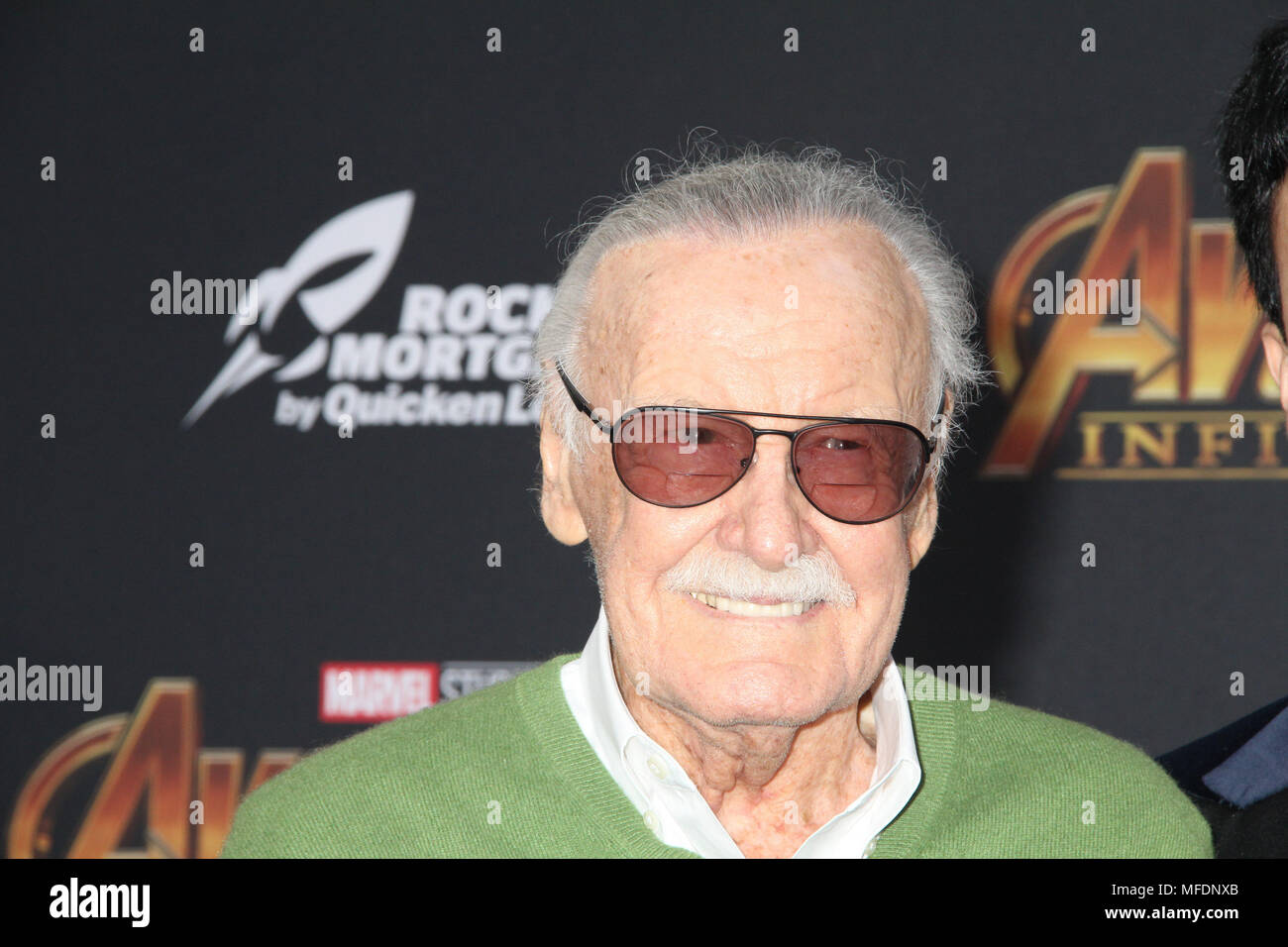 Stan Lee 04/23/2018 The World Premiere of "Avengers: Infinity War" held ...