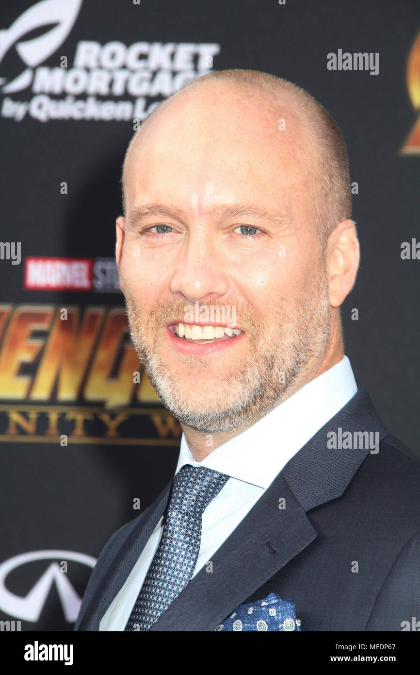 , Stephen McFeely 04/23/2018 The World Premiere of "Avengers: Infinity ...