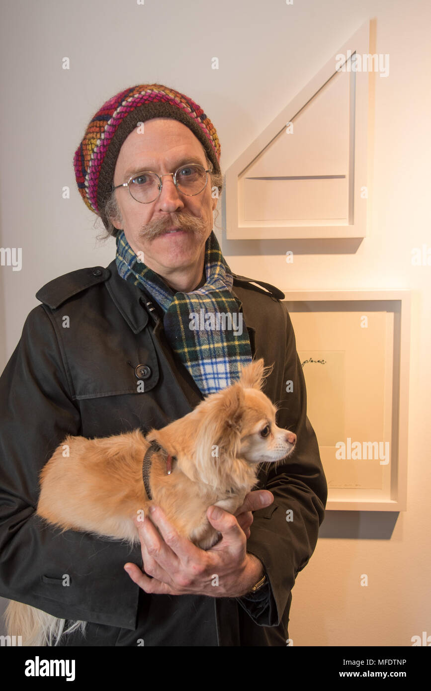 London, UK. 25th April 2018. Martin Creed is an artist attend the Art ...