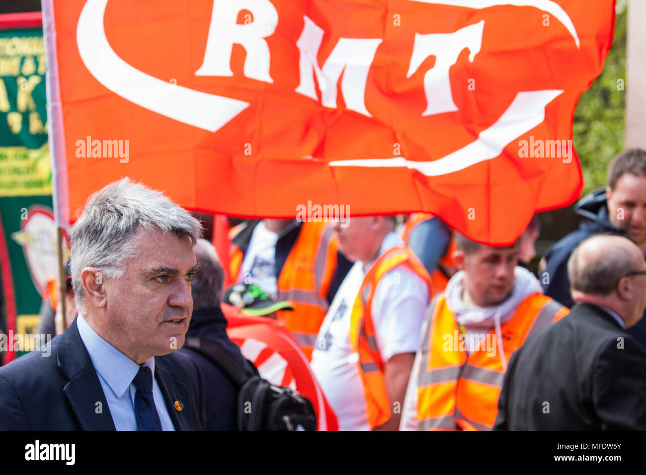 Rail strikes transport secretary hi-res stock photography and images ...