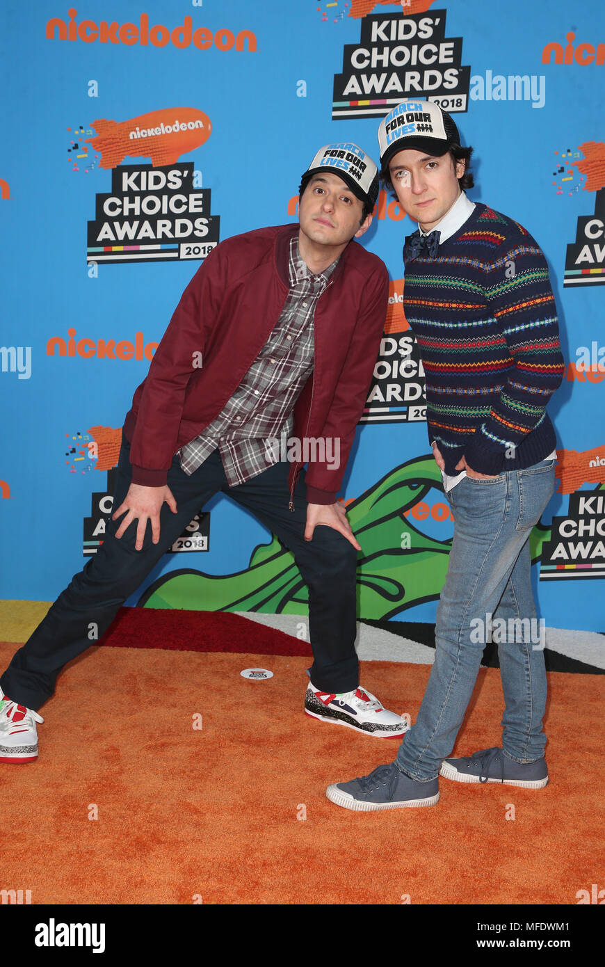 Nickelodeon's 2018 Kids' Choice Awards Featuring: Josh Brener, Guest ...