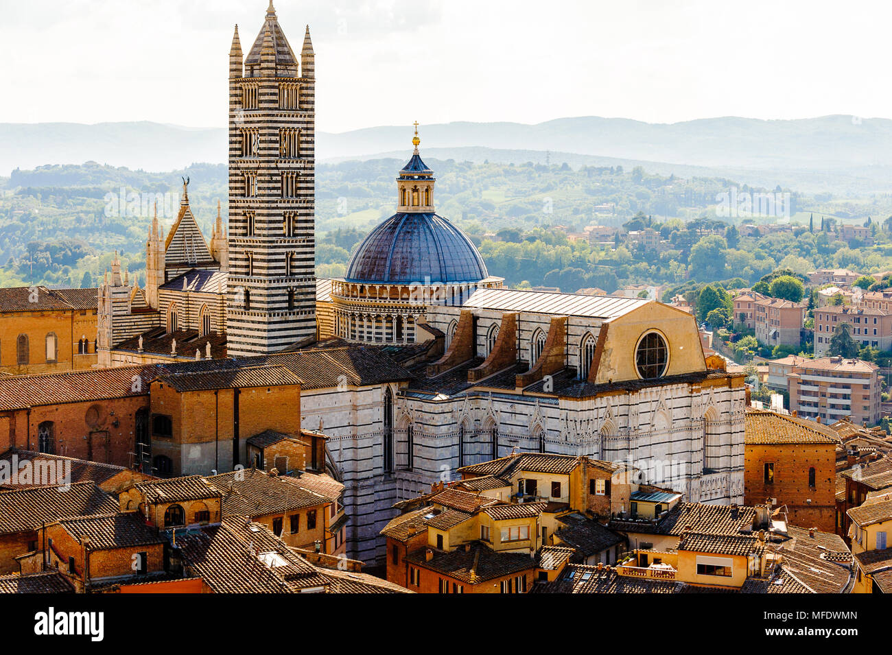 Duomo of Siena, Historic centre of Siena. UNESCO a World Heritage Site ...