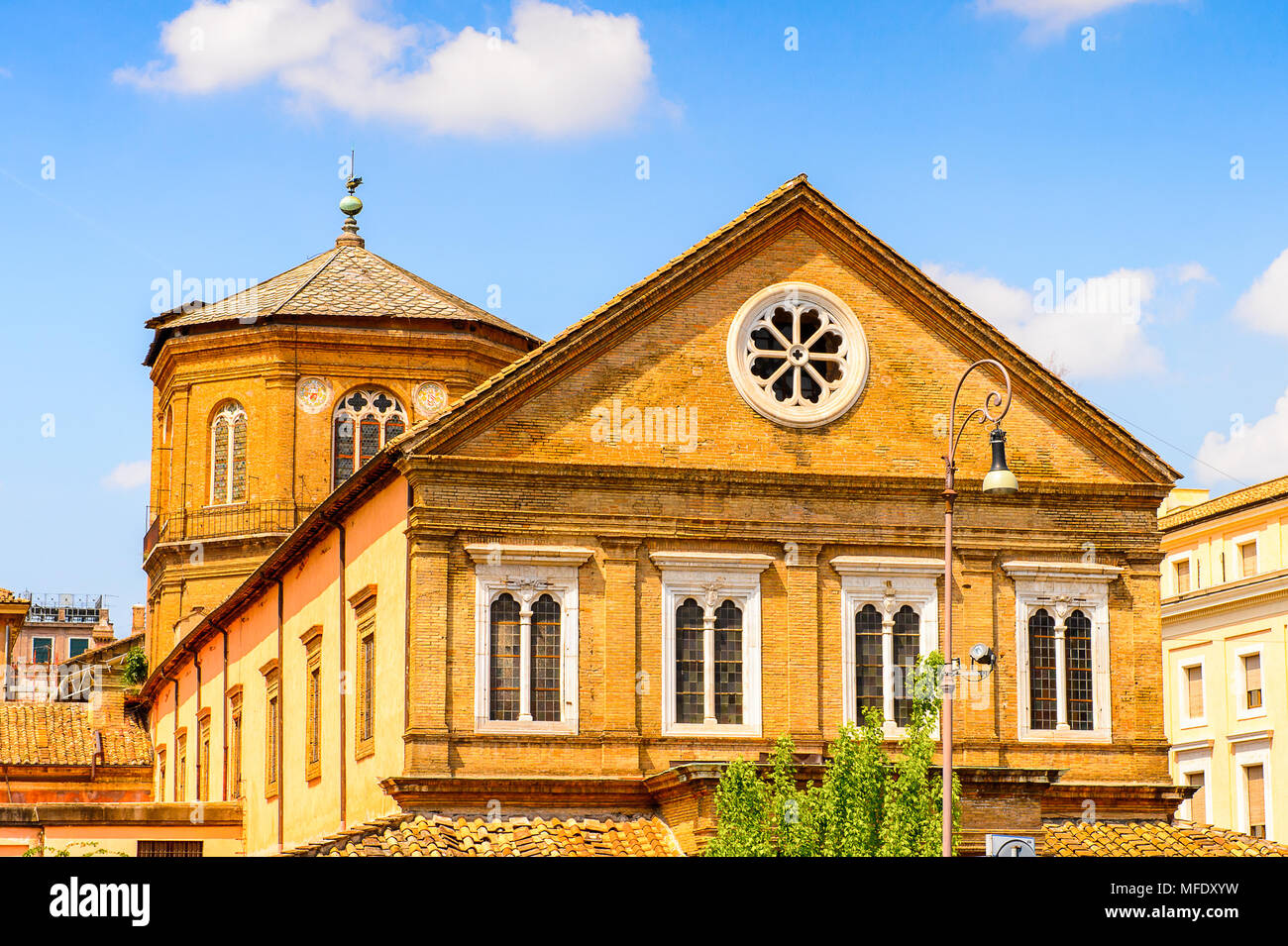 Historic Center of Rome, Italy. Rome is the capital of Italy and a ...