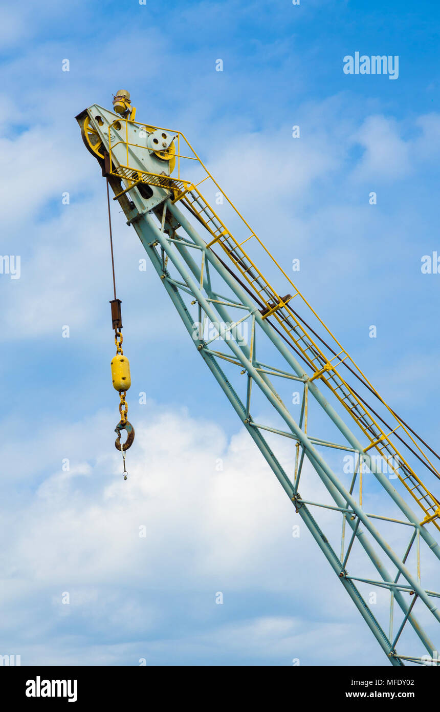 Hook crane close up hi-res stock photography and images - Alamy