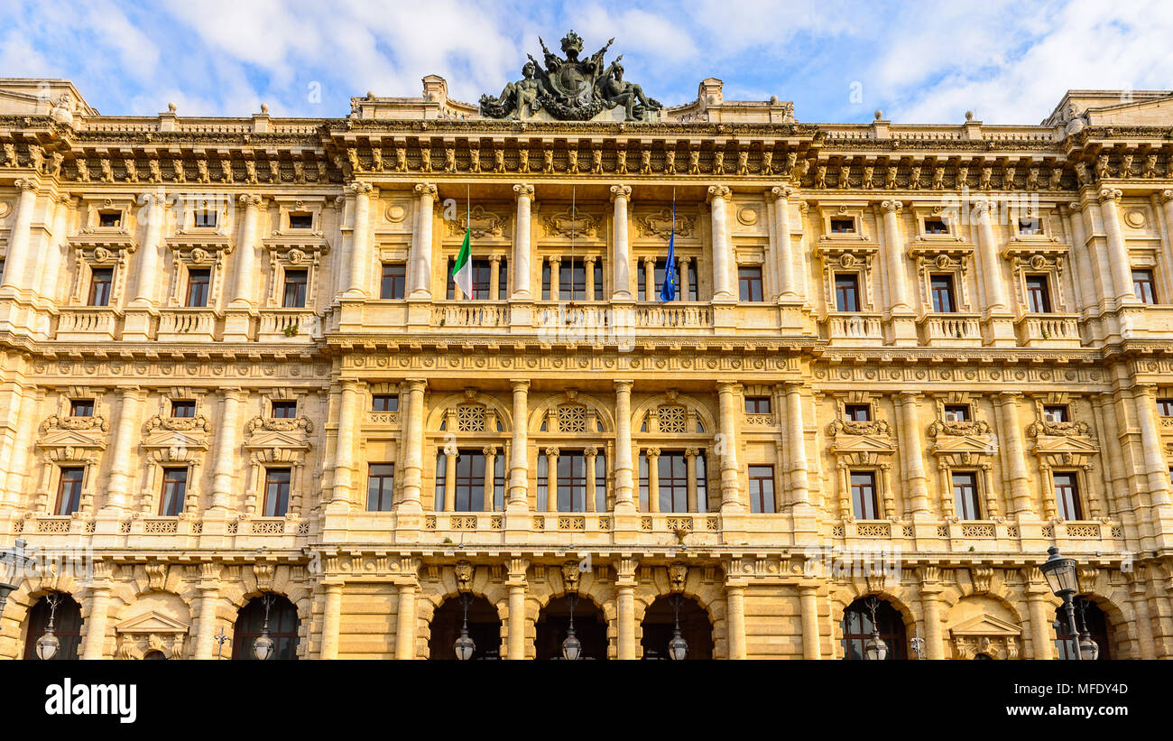 Historic Center of Rome, Italy. Rome is the capital of Italy and a ...