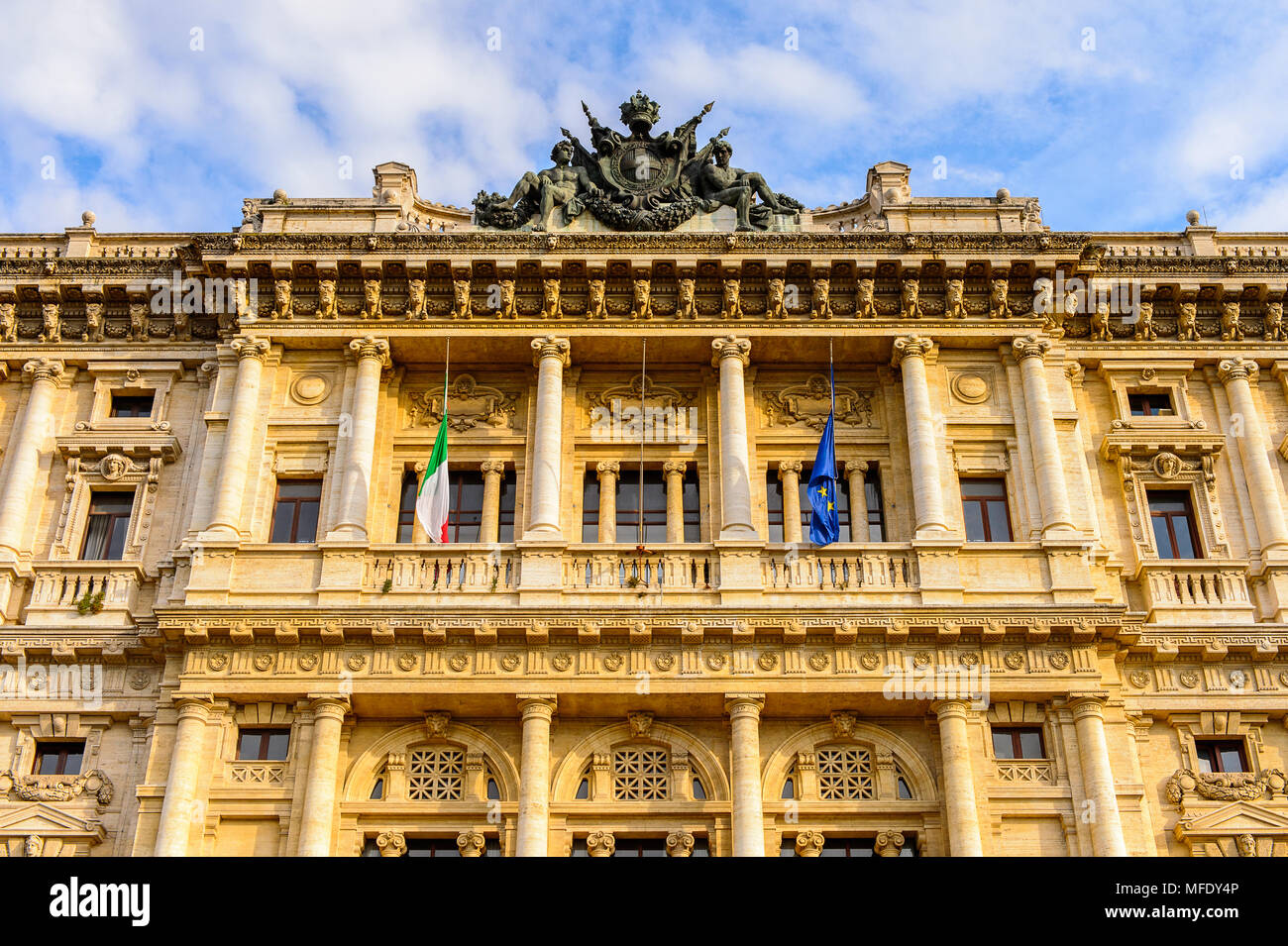 Historic Center of Rome, Italy. Rome is the capital of Italy and a ...