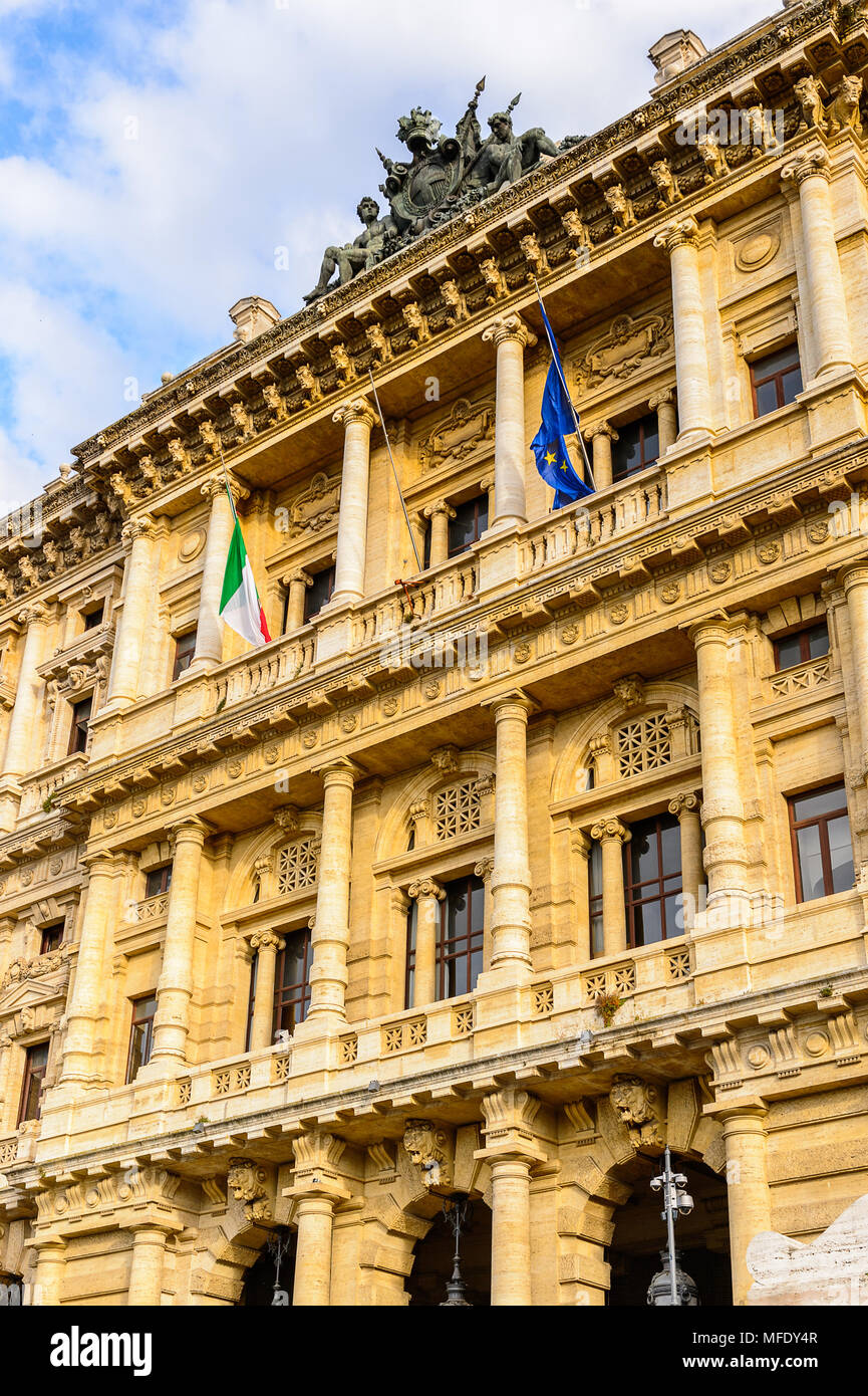 Historic Center of Rome, Italy. Rome is the capital of Italy and a ...