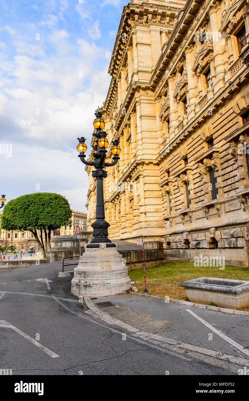 Historic Center of Rome, Italy. Rome is the capital of Italy and a ...