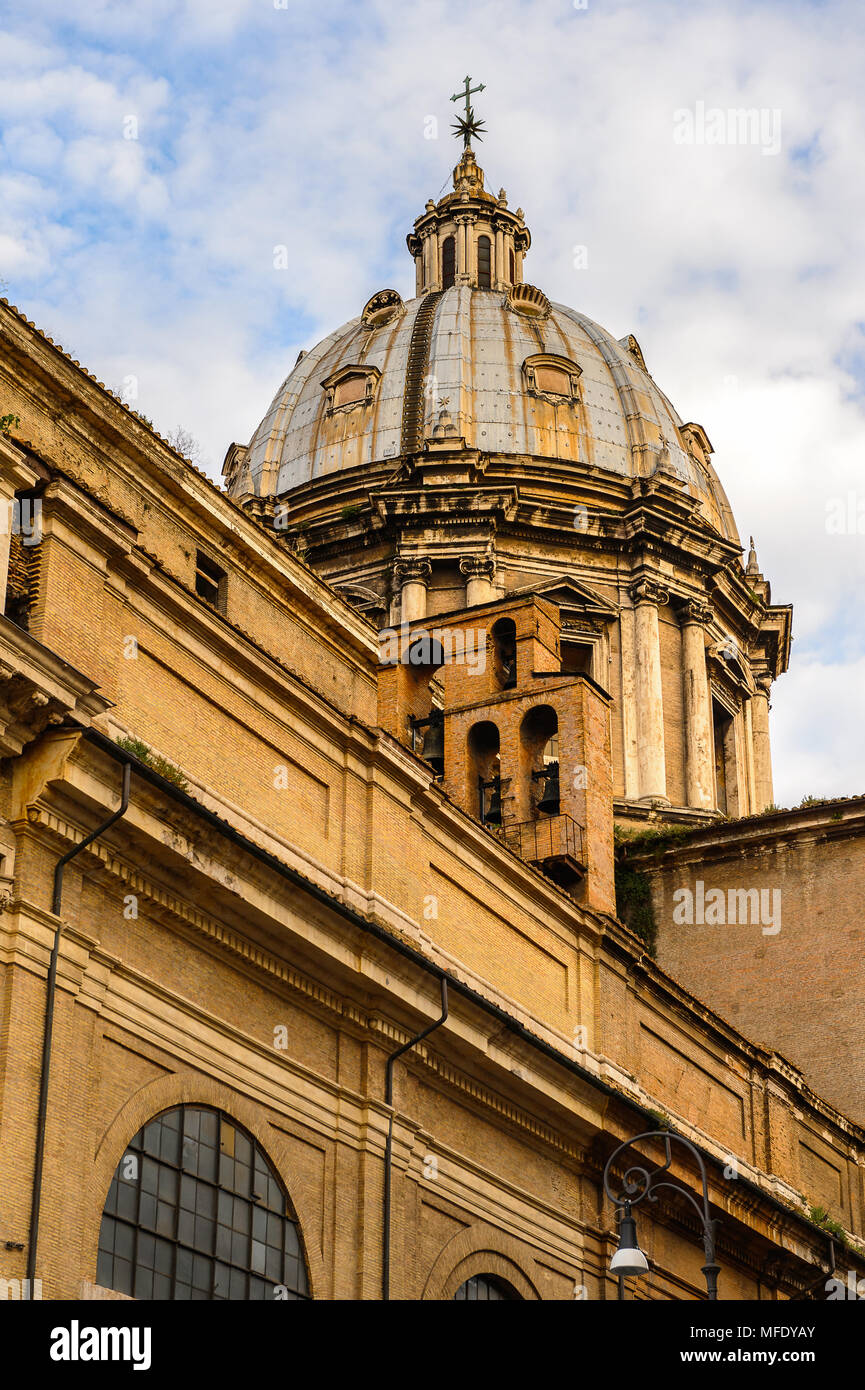 Historic Center of Rome, Italy. Rome is the capital of Italy and a ...