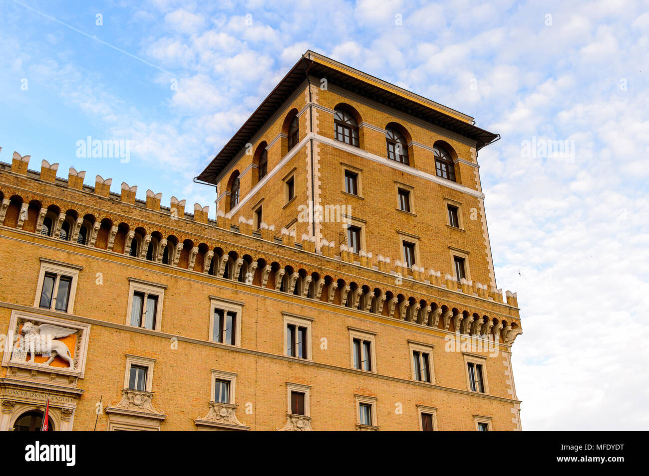 Historic Center of Rome, Italy. Rome is the capital of Italy and a ...
