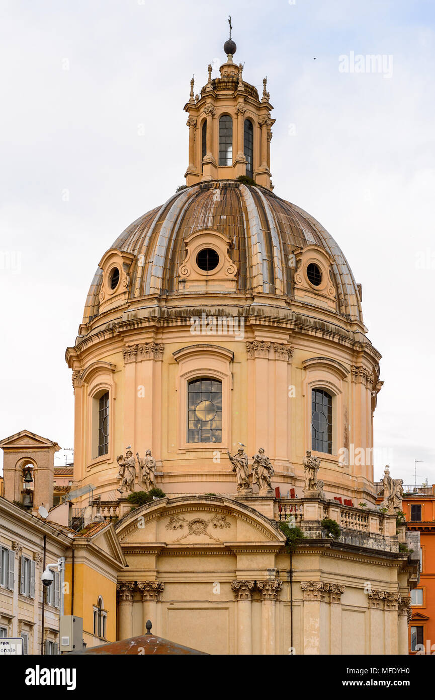 Historic Center of Rome, Italy. Rome is the capital of Italy and a ...