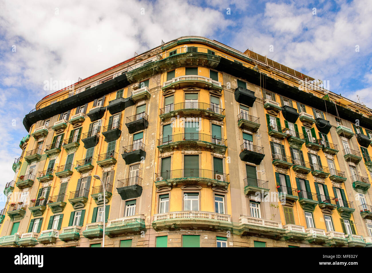 Architecture of Naples, Italy Stock Photo - Alamy