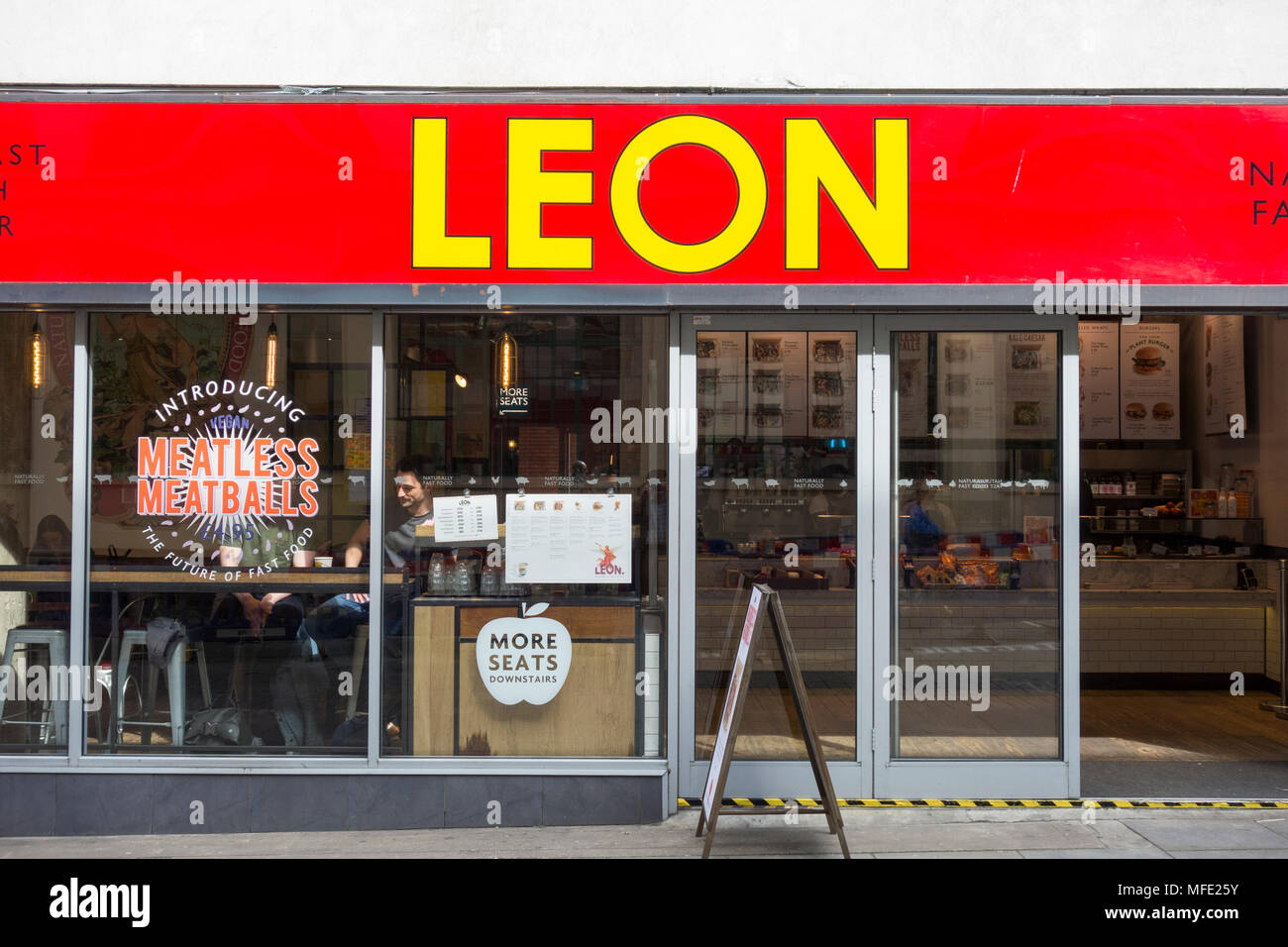Leon fast food uk hi-res stock photography and images - Alamy
