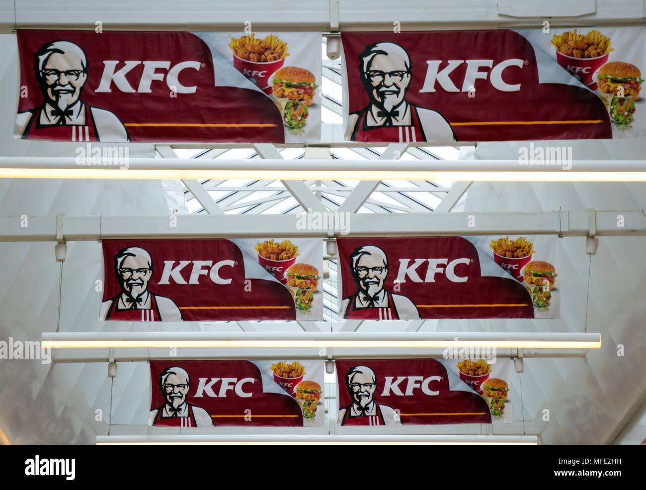 Kfc banner hi-res stock photography and images - Alamy