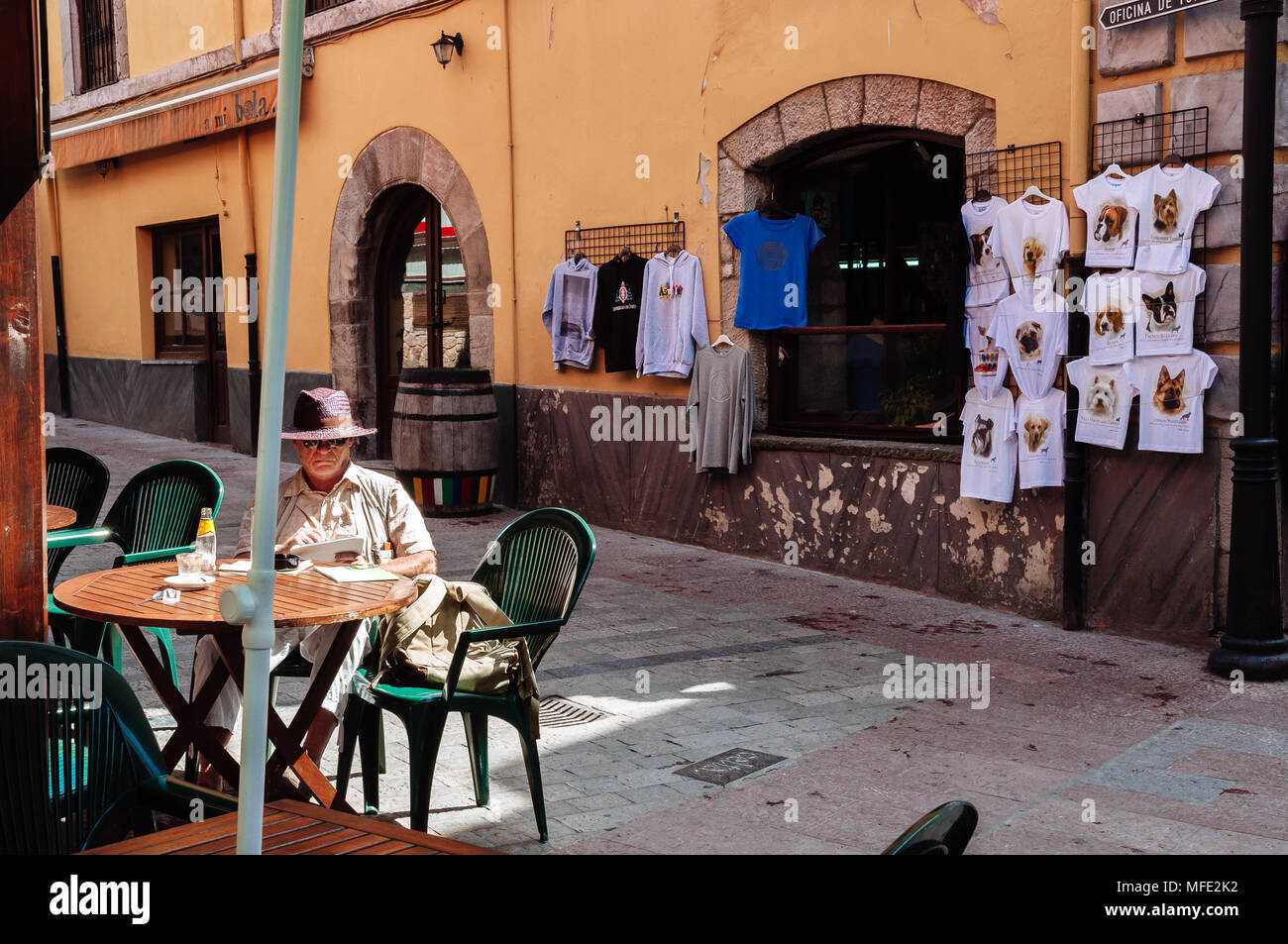 Asturias spain people cafe hi-res stock photography and images - Alamy