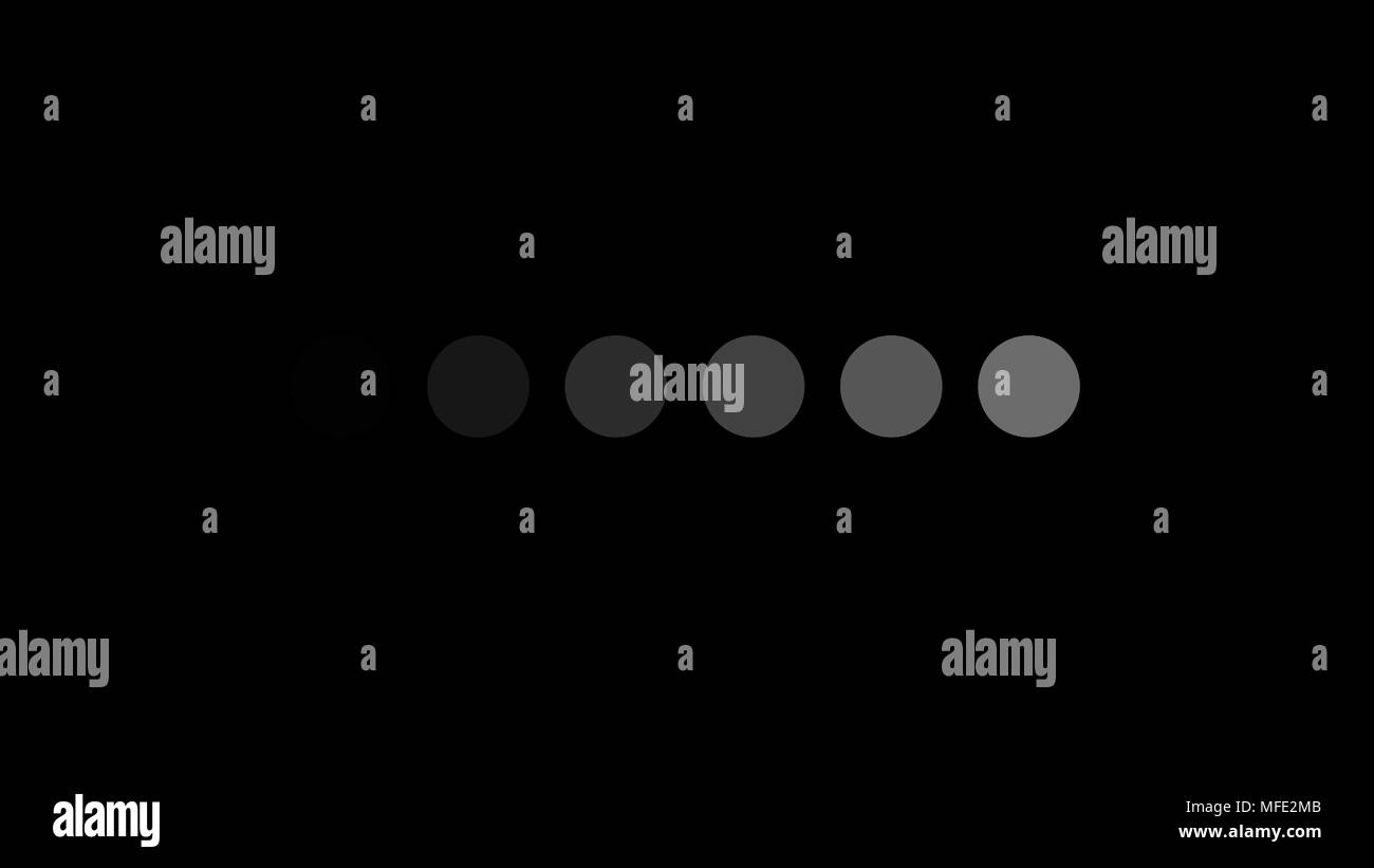 Loading bar icon with dots, symbol in outline flat style, 3d render ...