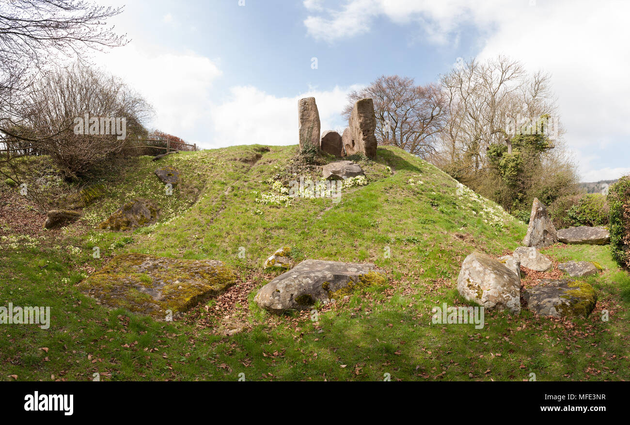 The Coldrum Long Barrow or the Coldrum Stones is an early neolithic ...