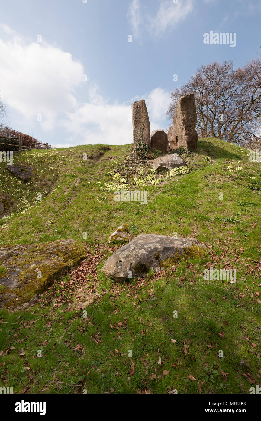 The Coldrum Long Barrow or the Coldrum Stones is an early neolithic ...