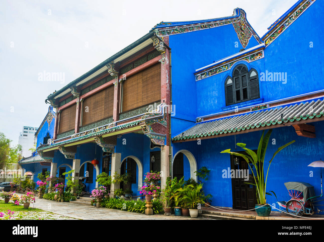 Cheong Fatt Tze Mansion, Blue Villa, Leith Street in George Town ...