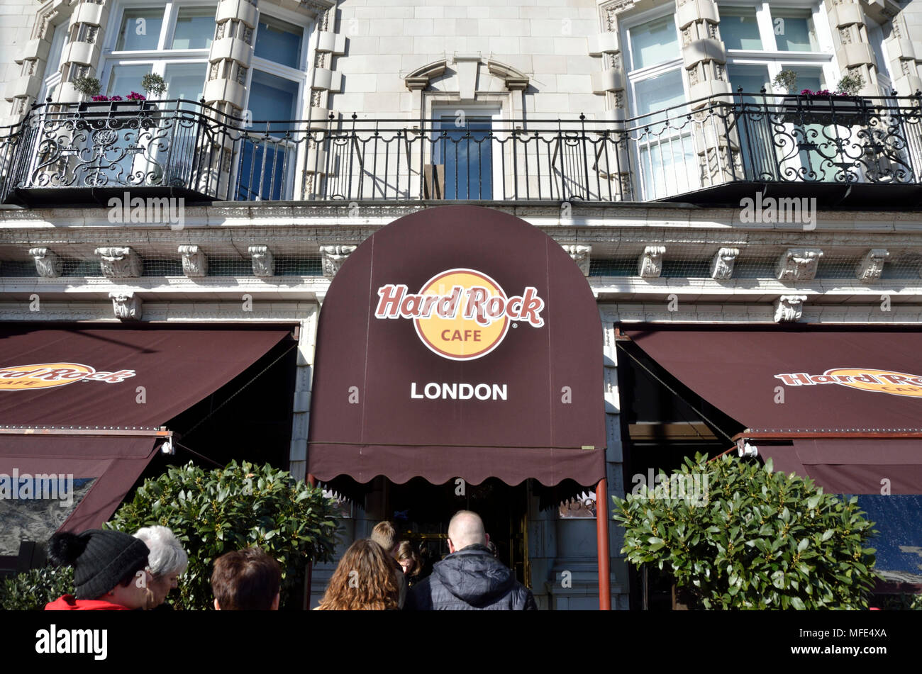 Hard Rock Cafe in Mayfair, London, UK Stock Photo - Alamy